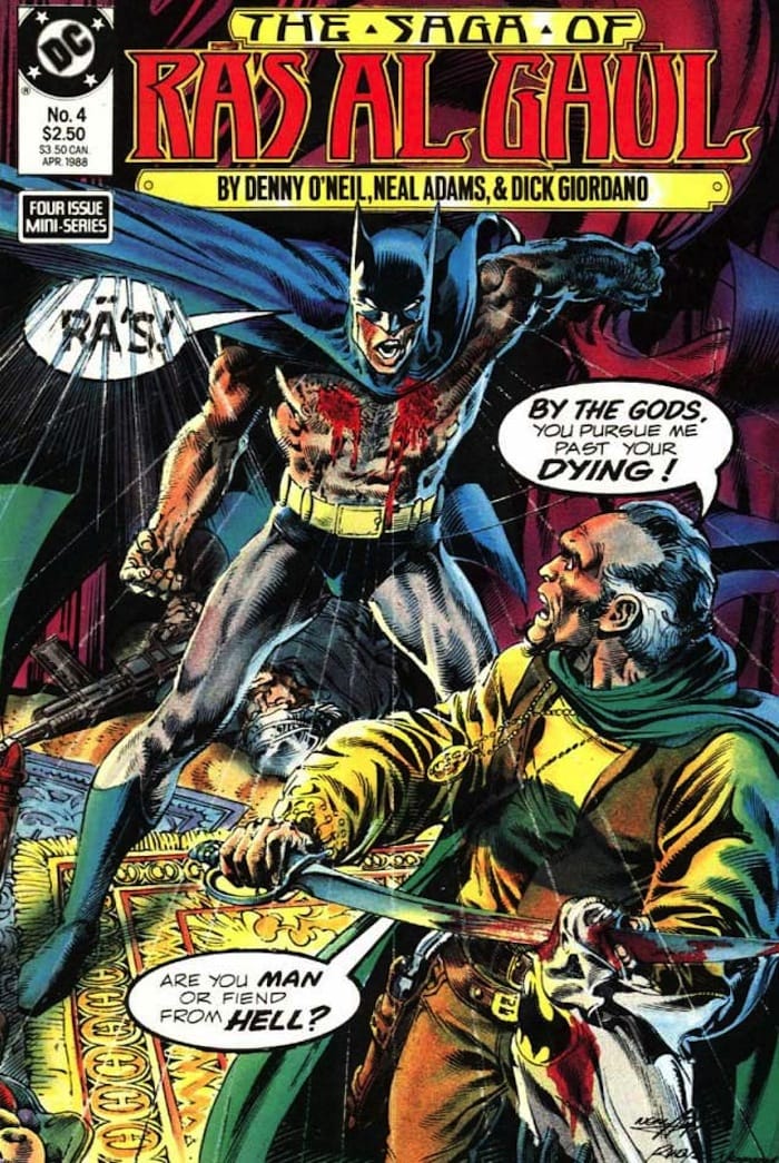 Saga of Ra's Al Ghul #4 - Neal Adams cover & reprints - Pencil Ink