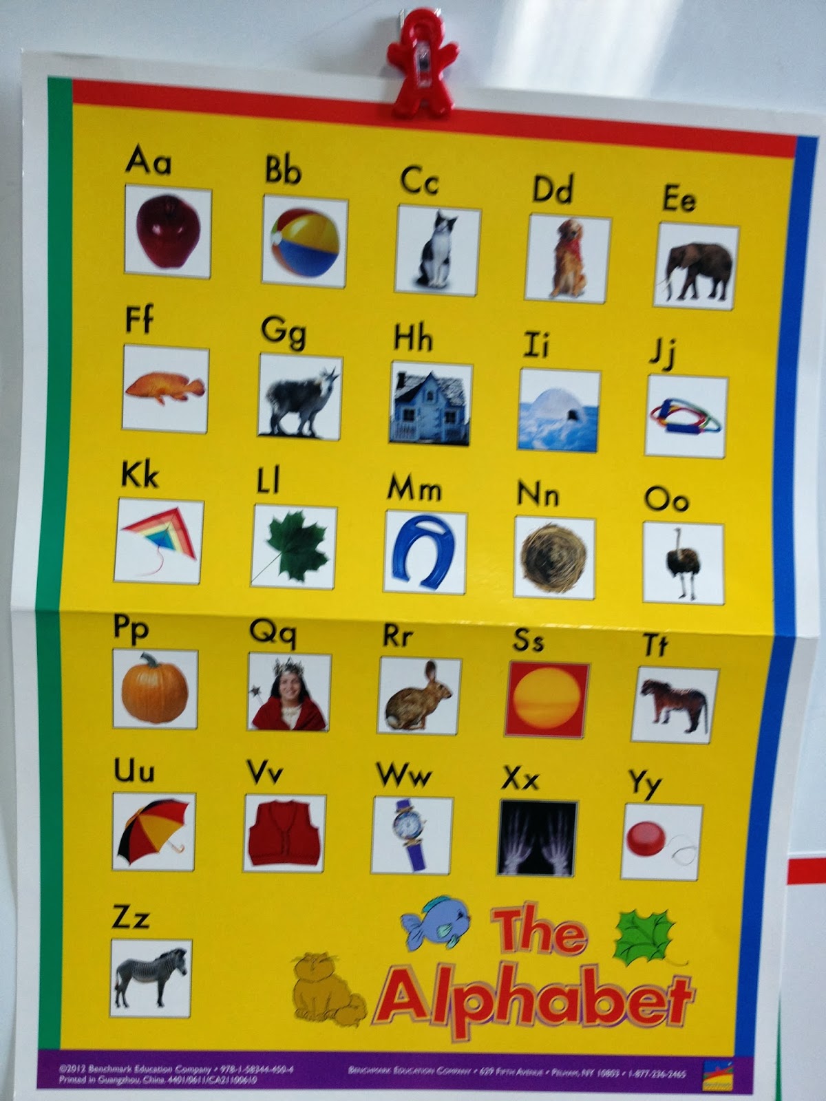 Mrs. Jost's Kindergarten Class: ABC Chart