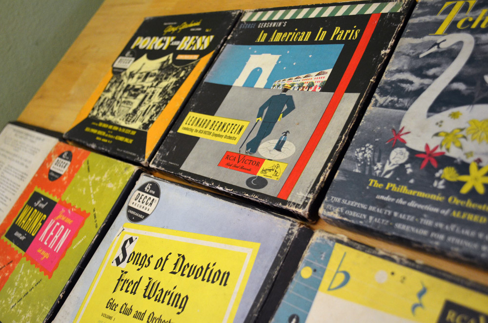 The Copycat Collector: COLLECTION #173: Early 45 Record Albums