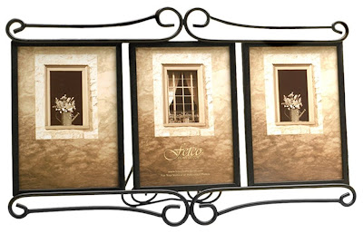 Alton Triple Photo Frame Fetco Home Decor