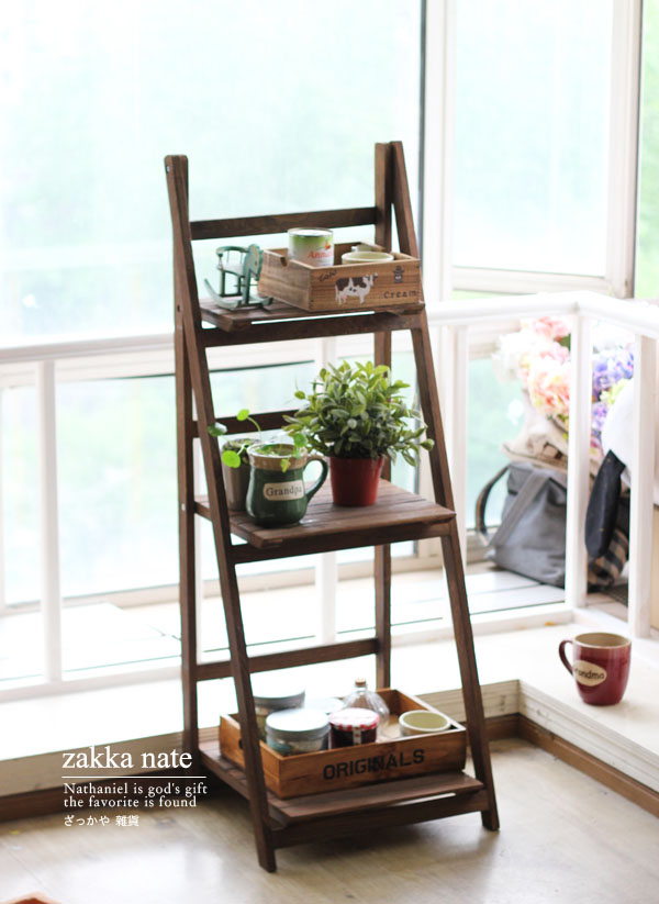 Zakka Talk: Zakka Three Layer Wood Sundry Frame