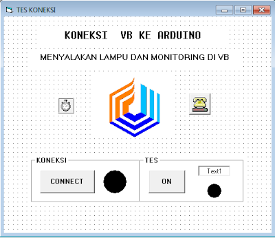 KONEKSI VISUAL BASIC DENGAN ARDUINO - Belajar Teknik Mekatronika