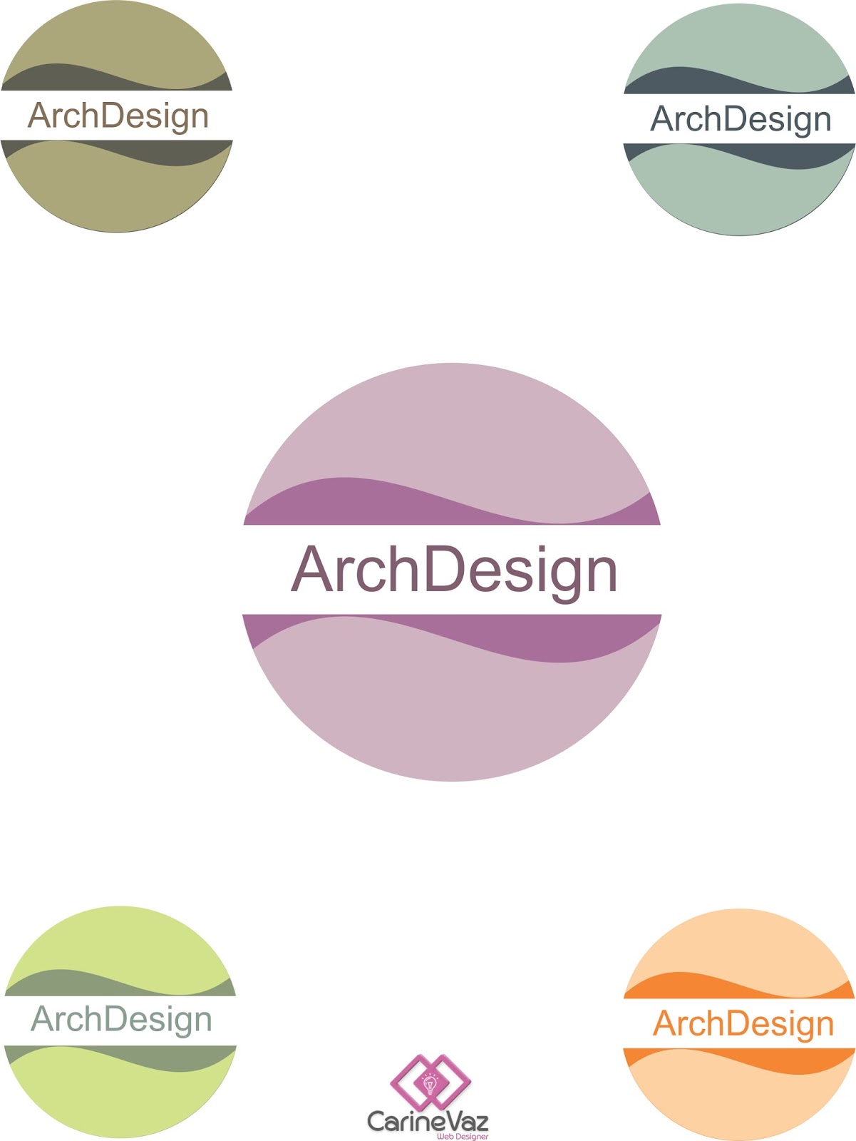 Carine Vaz: Logo - ArchDesign
