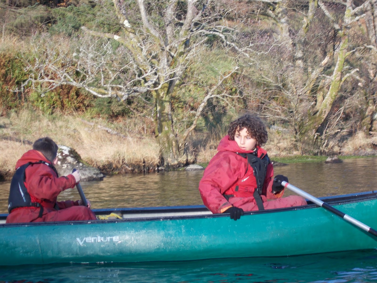 Gylemuir P7 Camp - Benmore! : Morning Activities..... out on the Water!