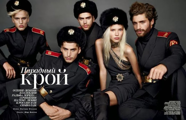 Sasha Luss Magazine Photoshoot For Vogue Rússia Magazine Dezembro 2013 Magazine Photoshoot