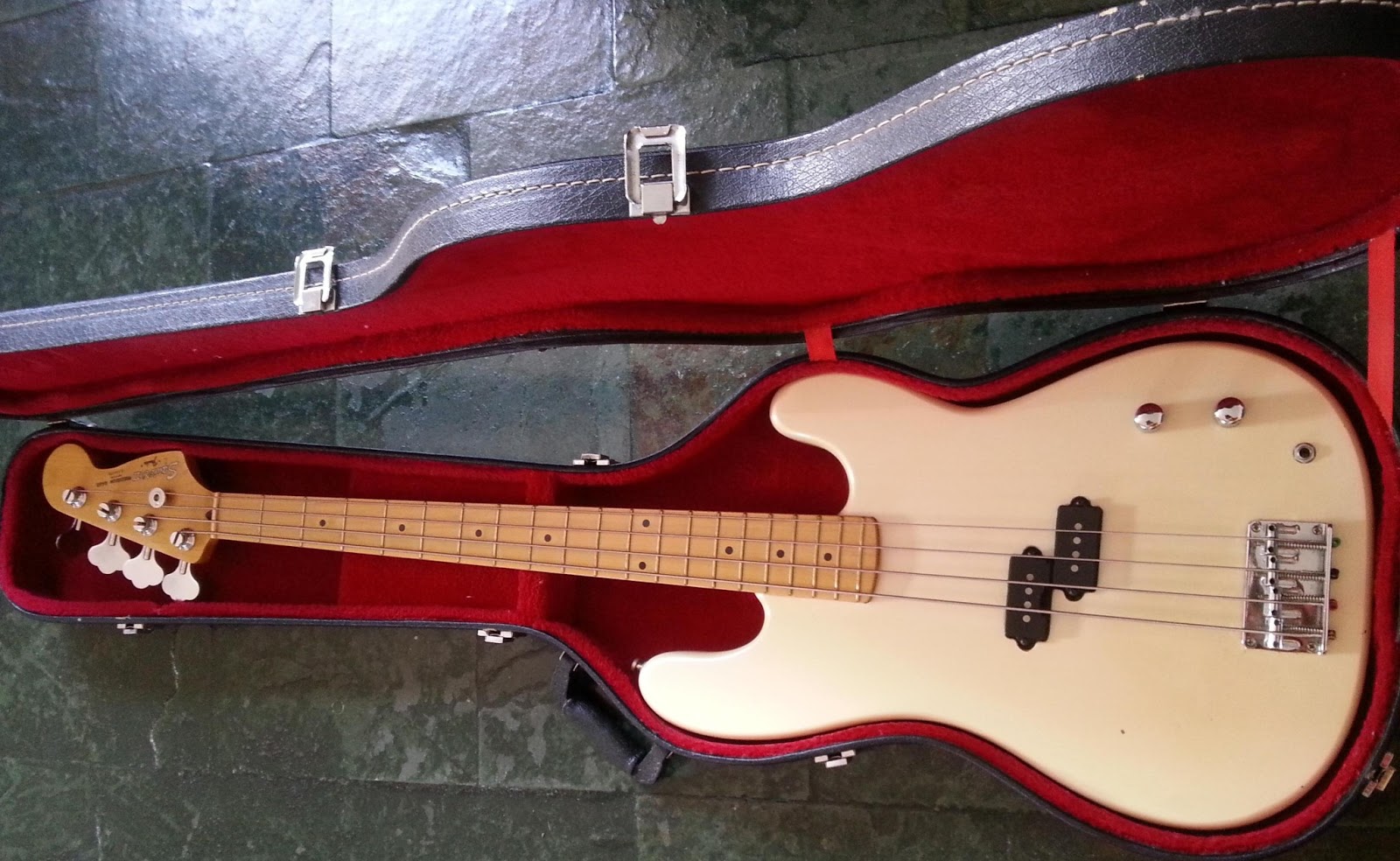 San: Squier II Precision Bass By Fender 1989 - MIK