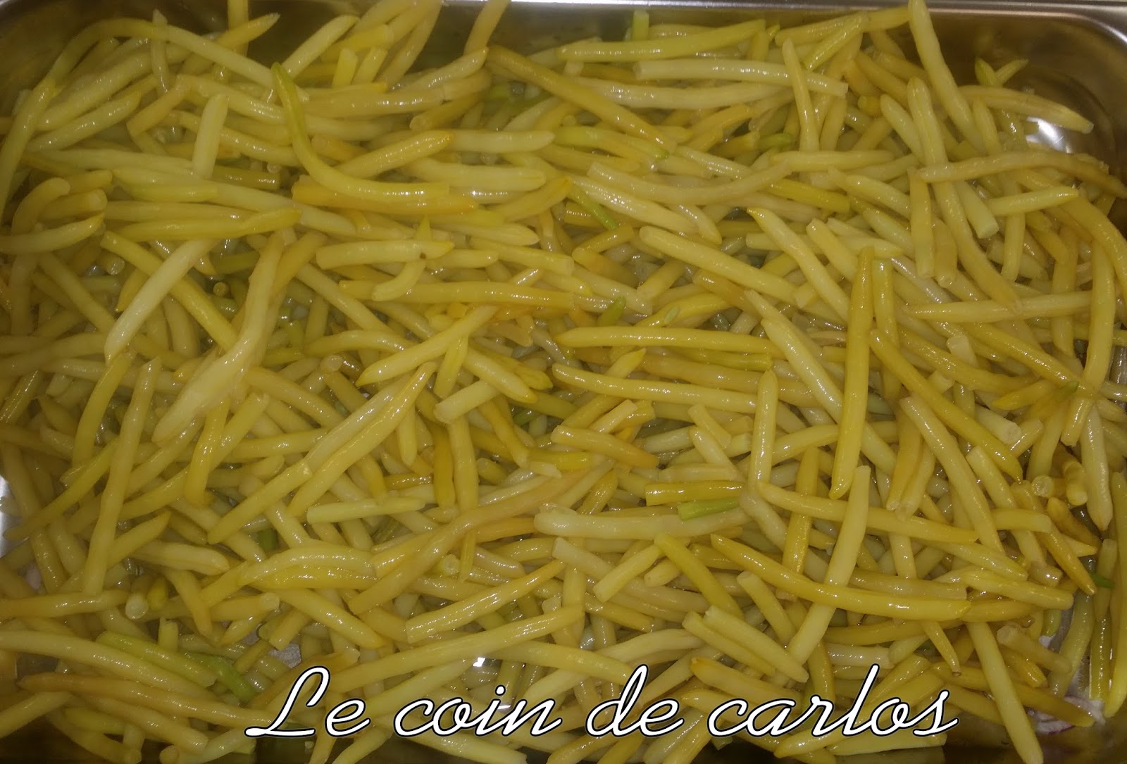 Le coin de Carlos: Haricots beurre à la provençale