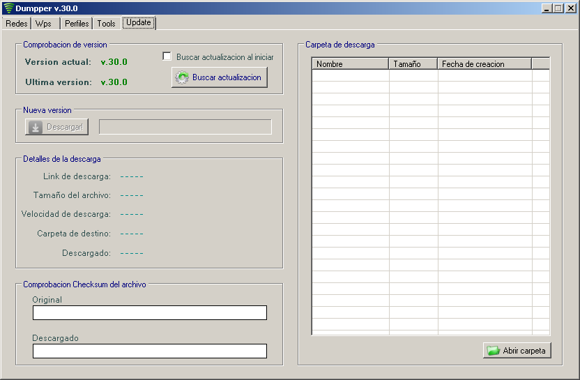 Dumpper, el gestor de redes wireless para Windows ~ Security By Default