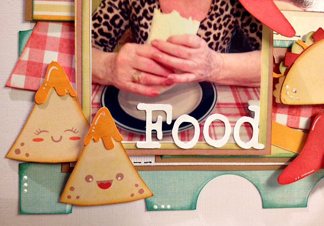 Pretty Paper, Pretty Ribbons: Taco Night layout