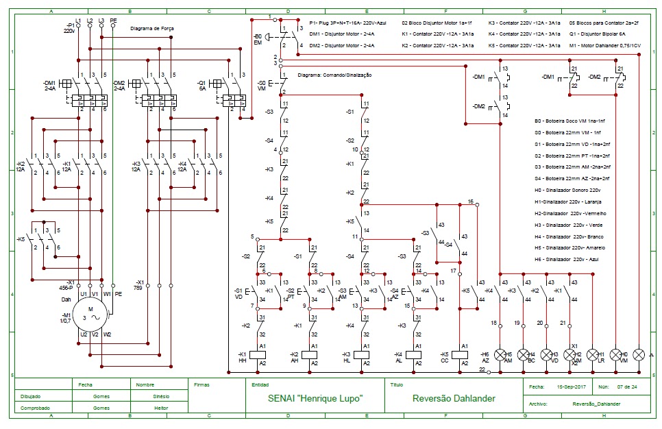 Comandos Elétricos: Comandos Elétricos - Aula 4.21 - Partida e reversão ...