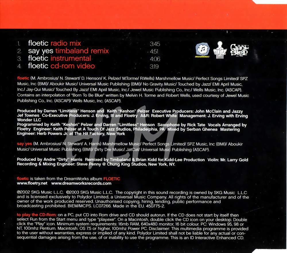 highest level of music: Floetry - Floetic-(UK_CDM)-2003-hlm