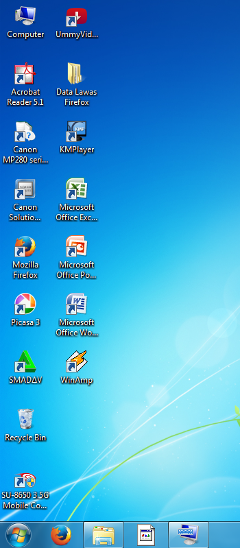 CARA MENGGANTI UKURAN ICON DESKTOP | SERBA KOMPUTER 21