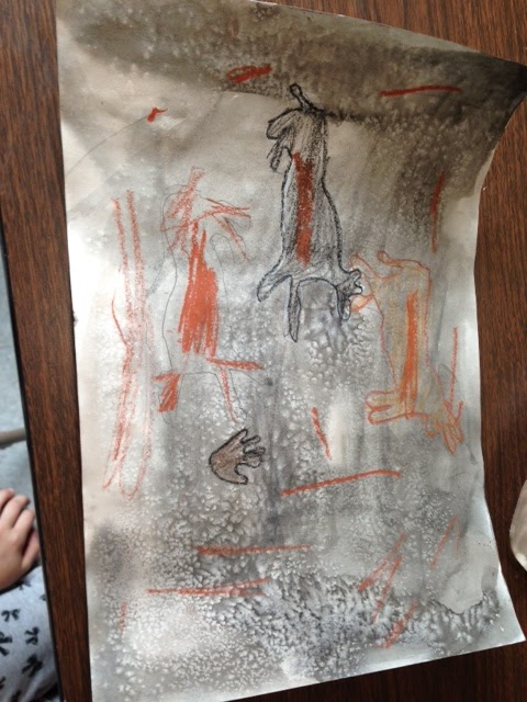 Mrs. Gosselin's Art Room: 1st Grade Lascaux cave paintings