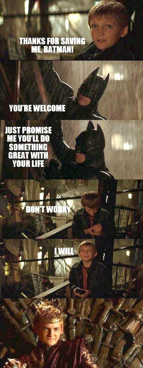 Joffrey Meme Batman