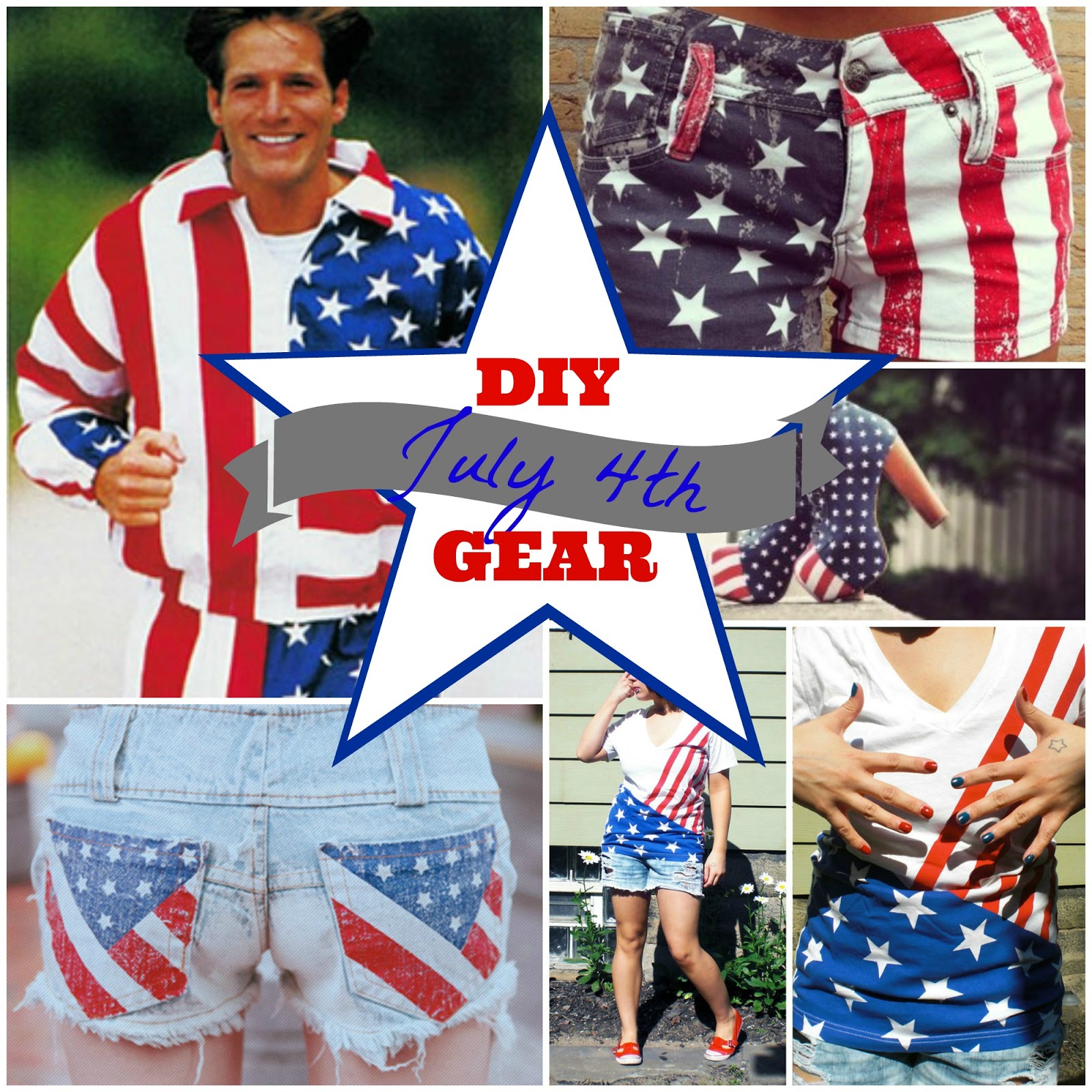 Easy DIY Independence Day Clothes!