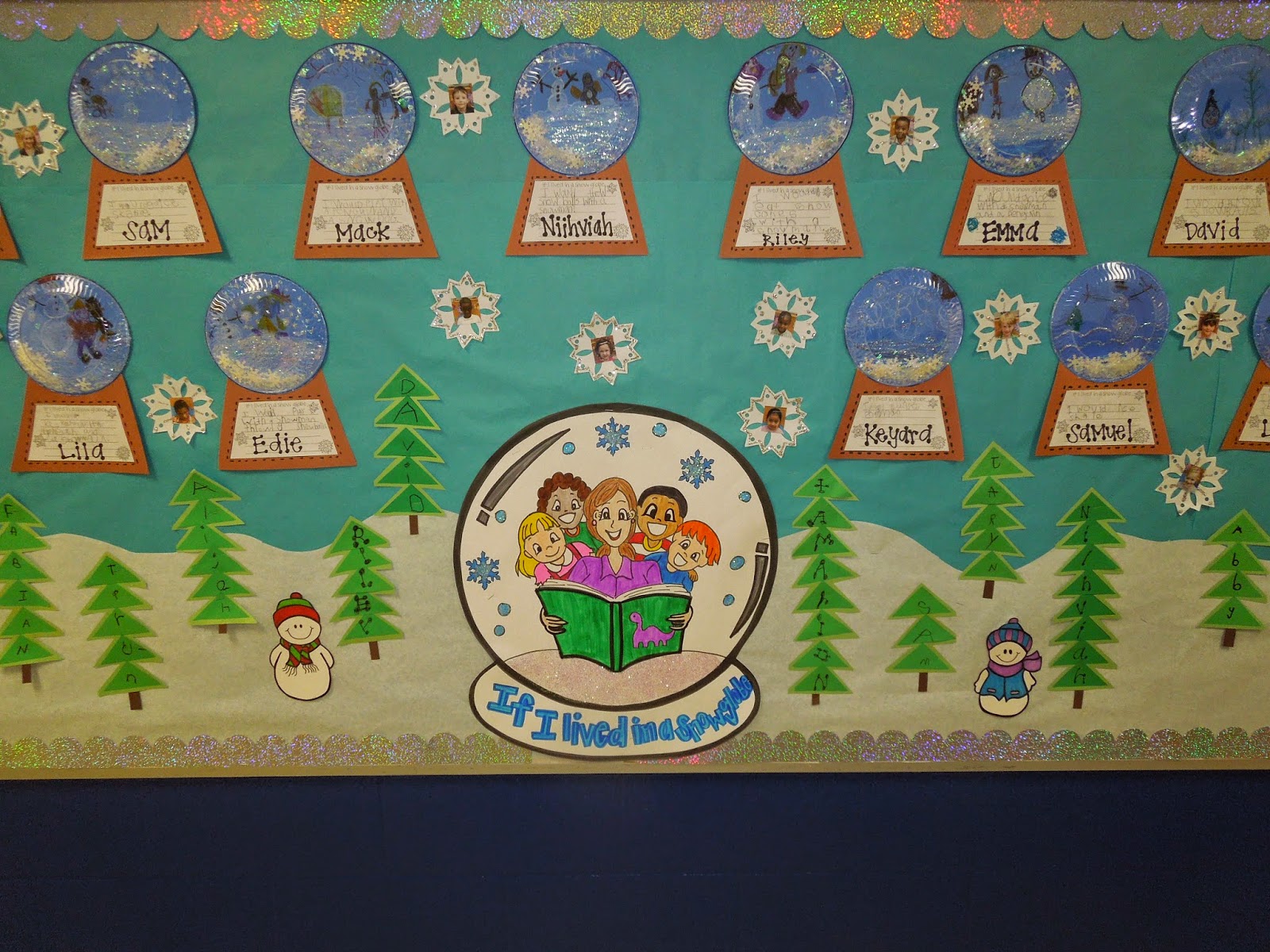 Miss Jones' Kindergarten Class: If I lived in a Snow Globe...