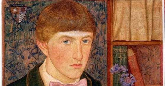 ART BLOG: Maxwell Armfield - Self-portrait 1901