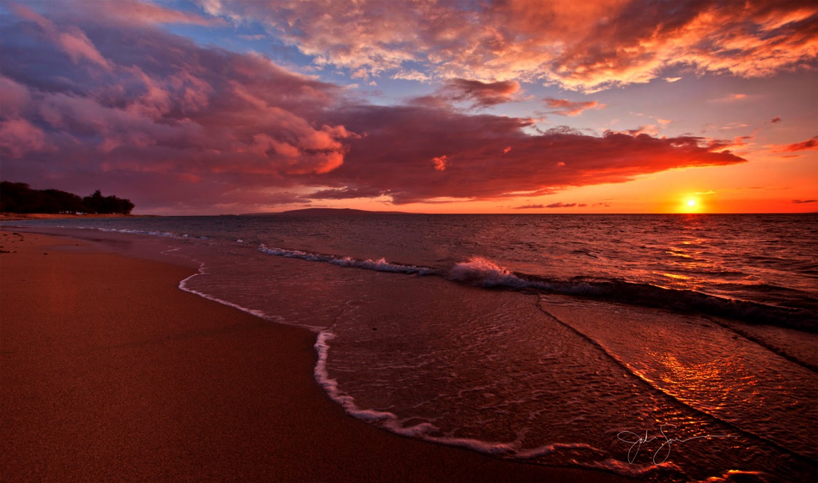 High-Definition-Sunset-Beach Wallpaper - Beach Wallpapers