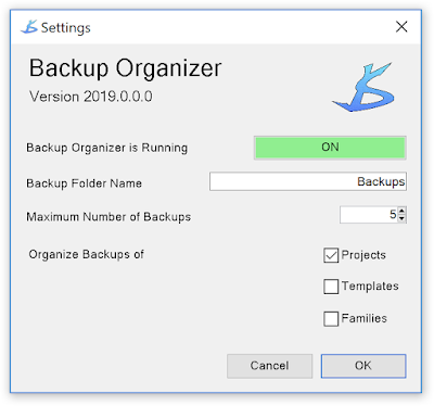 Revit Add-Ons: Free Backup File Organizer