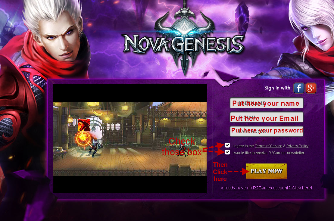 Play Nova Genesis | Play Nova Genesis