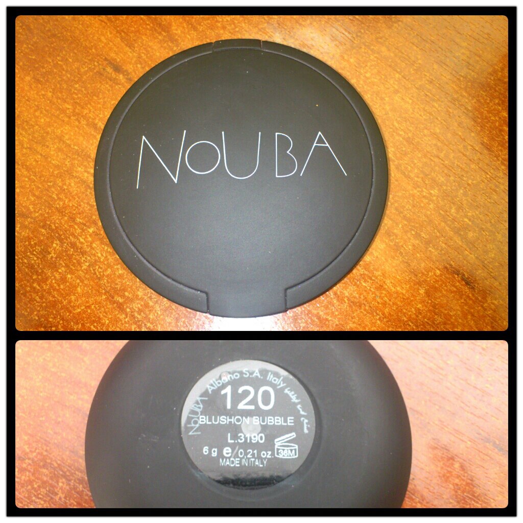 Makeup passion: Nouba Blush on bubble Warm love