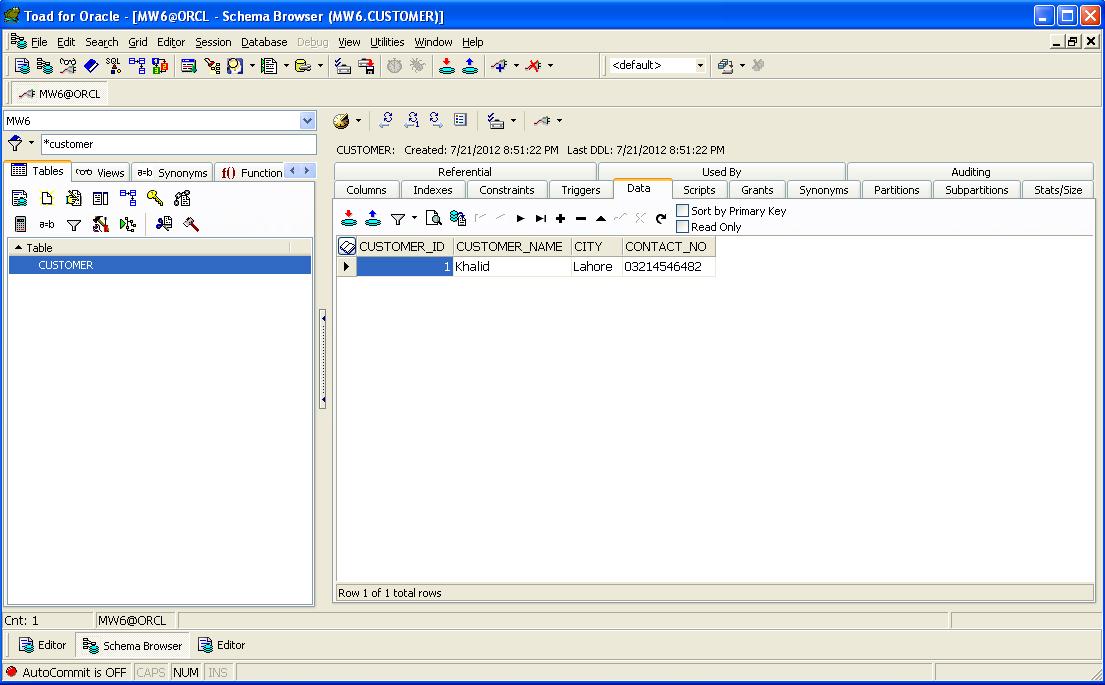 How To Create Oracle Stored Procedures Using Toad For Oracle