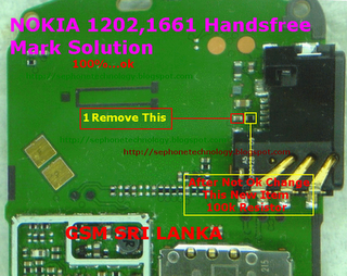 Mobile Problem Solution: Nokia 1202 hands free solution