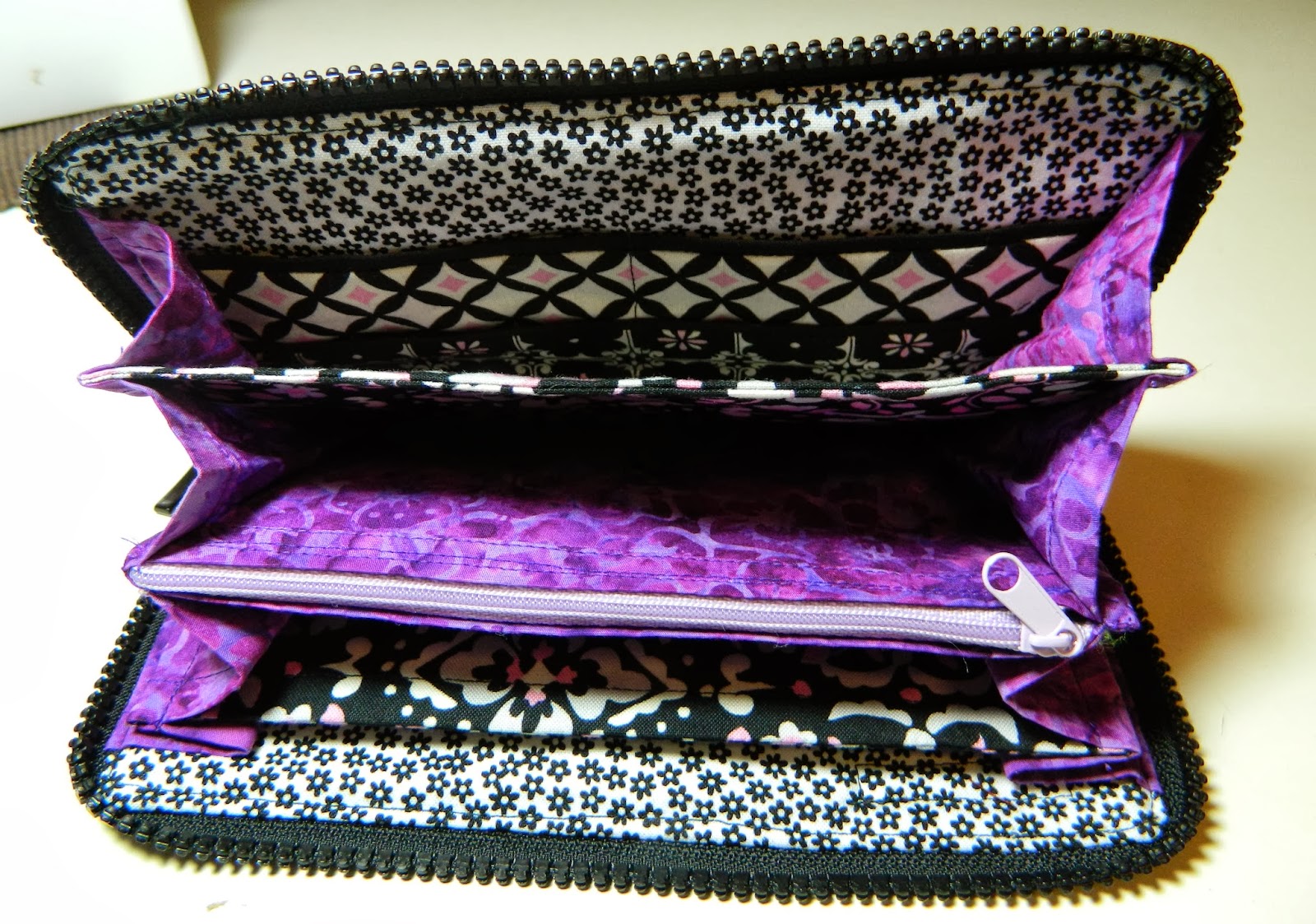 UllaSHandmade: Geldbeutel - Prototyp: noch nicht perfekt, aber ein Anfang