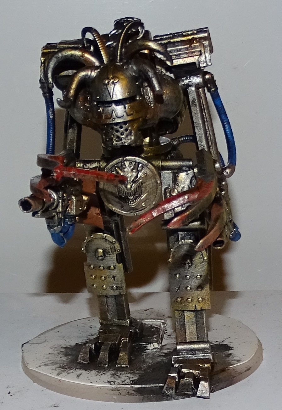 What's On Your Table: Iron Minotaur Dark Mechanicus Walker/Robot ...