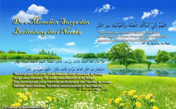 Sesudah Subuh: NAMA-NAMA SYURGA DAN NERAKA