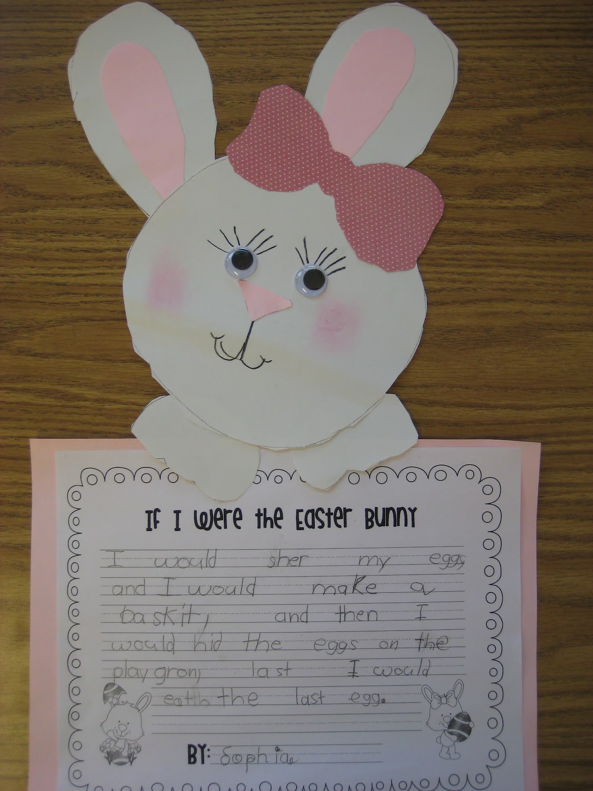 Finally in First: Easter Bunny Craftivity (Common Core) GIVEAWAY and a ...