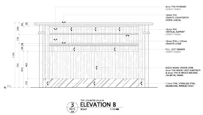 thinz0131 design & draft -: - Lobby counter detaiLs