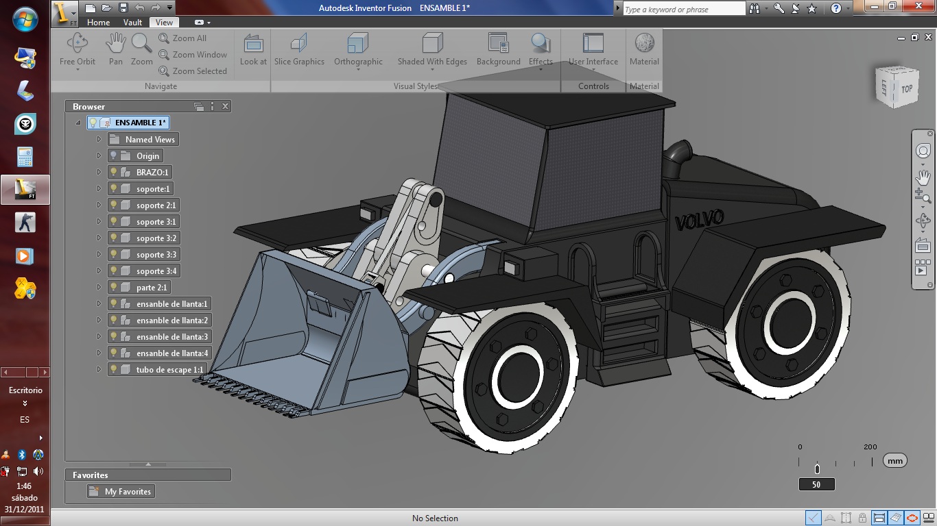 Diseño mecánico: EJERCICIOS Y TRABAJOS EN AUTODESK INVENTOR 2012