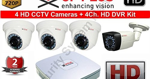 Best 4 Camera s With DVR From Cp Plus Brand - Vin Secure Solutions