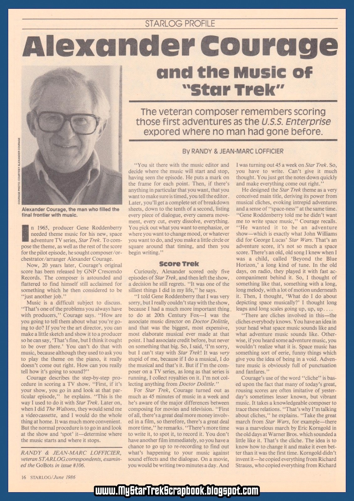 Los Angeles Morgue Files: "Star Trek" Composer Alexander Courage 2008 ...