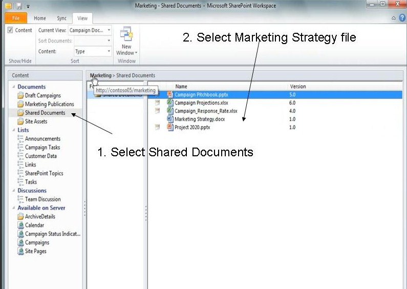 Synchronize SharePoint 2010 features: Synchronize SharePoint content ...