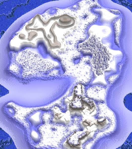 DND Maps: Frozen Island