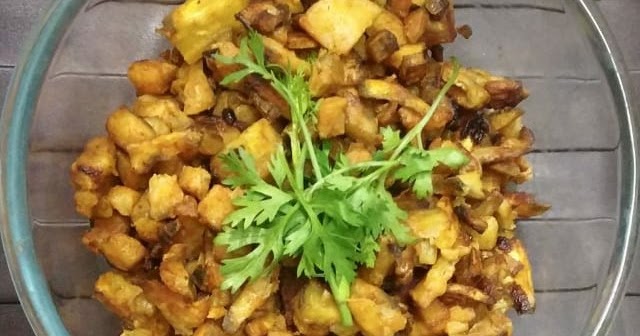 Raw Plantain / Aratikaya Fry