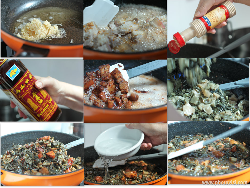 Extra Virgin Chef: Taste Tradition - Braised Pork Belly with Preserved ...