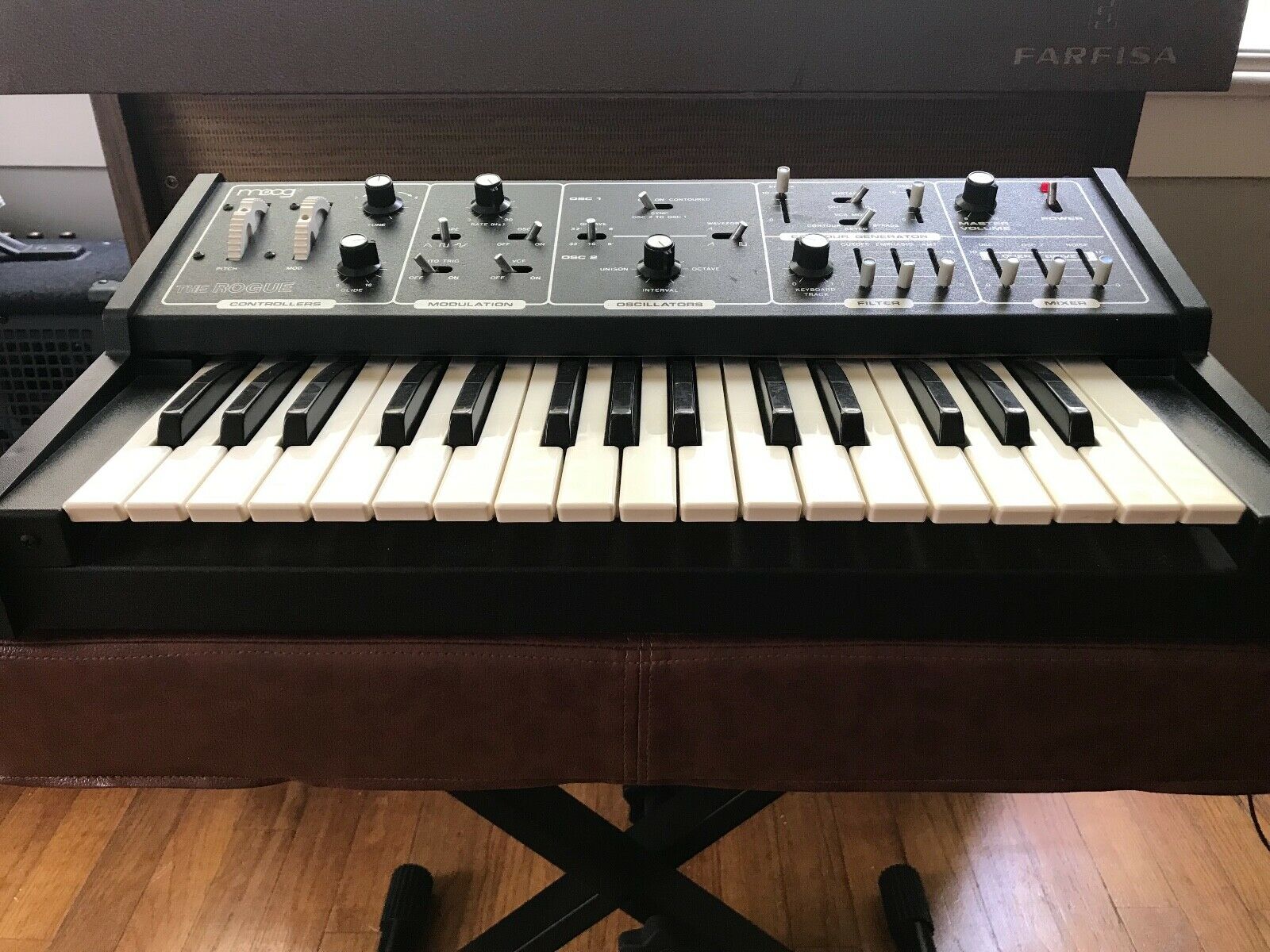 MATRIXSYNTH: Moog Rogue - Vintage Analog Synthesizer SN 8841