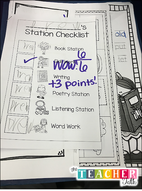 Using Checklists During Reading Stations! - The Teacher Talk