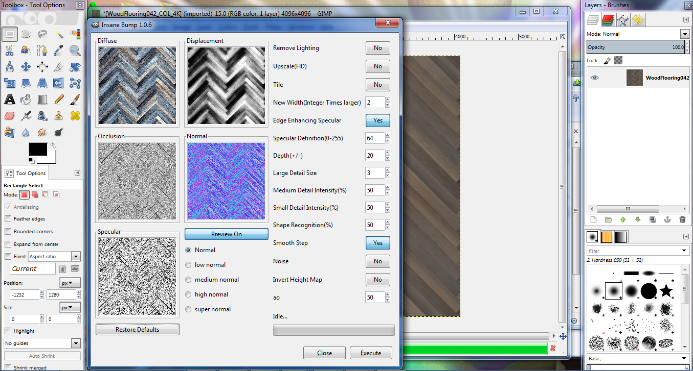 Cara Membuat Texture Normal Map Dengan Menggunakan Gimp - bagus3d