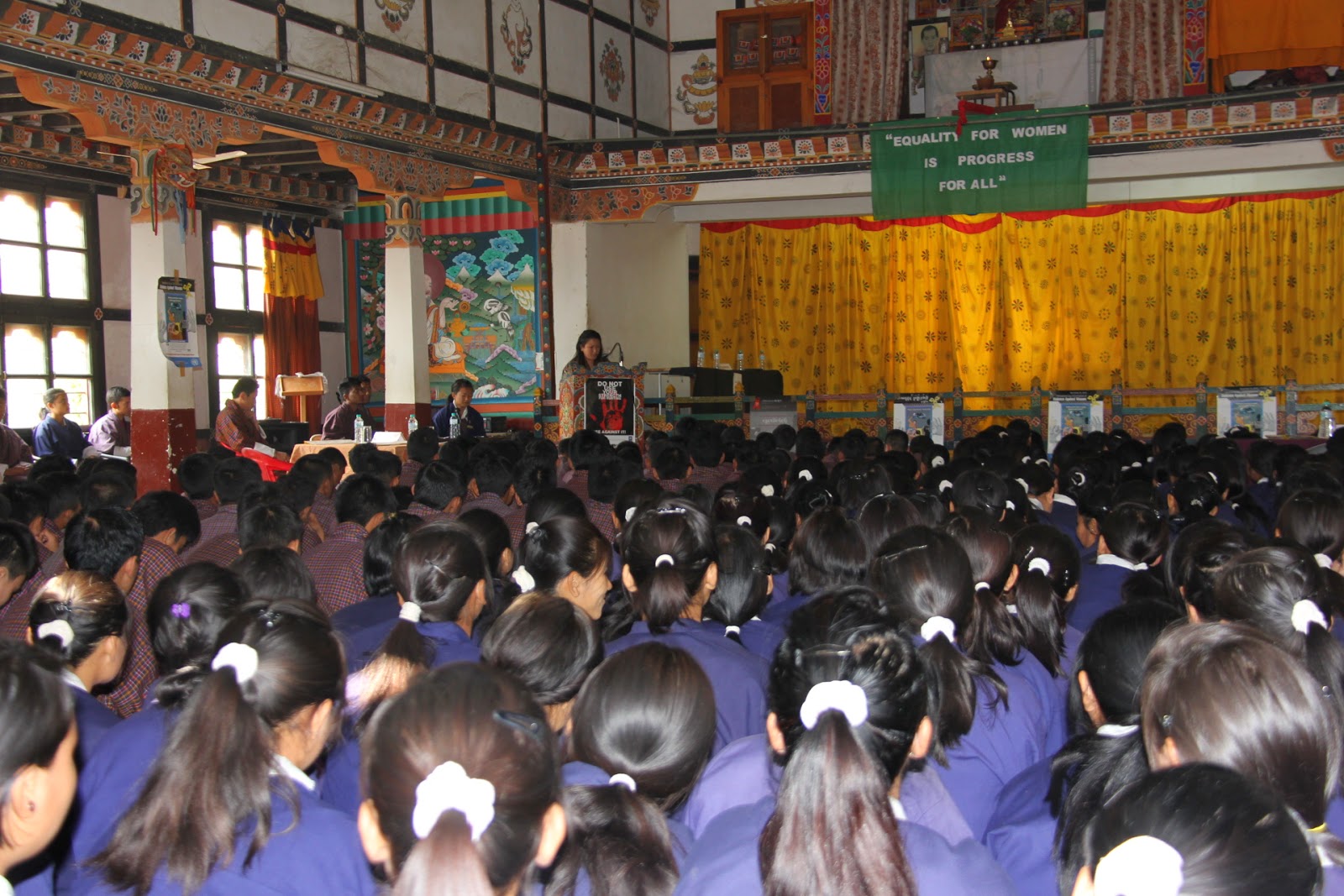 Report: International Women's Day Celebration ~ Bajothang Higher ...