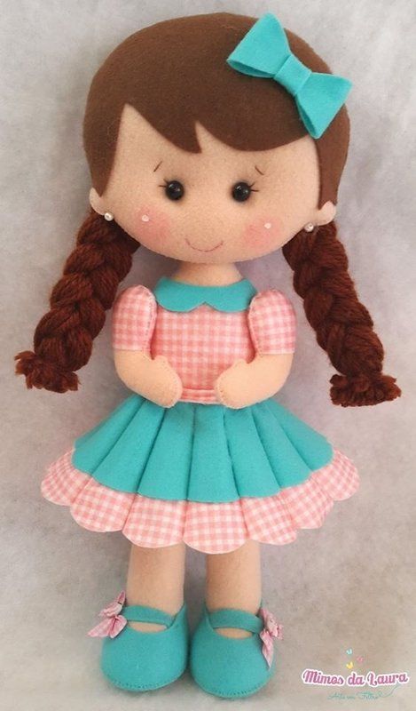 Moldes para Artesanato: Molde de Bonecas em feltro