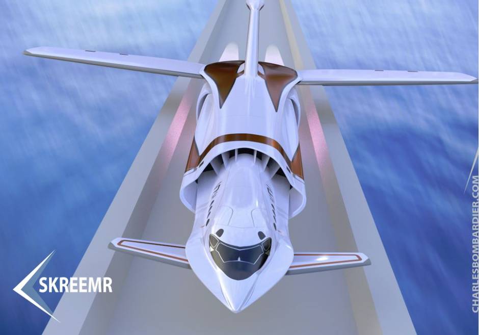 Skreemr hypersonic passenger plane design would use electromagnetic ...