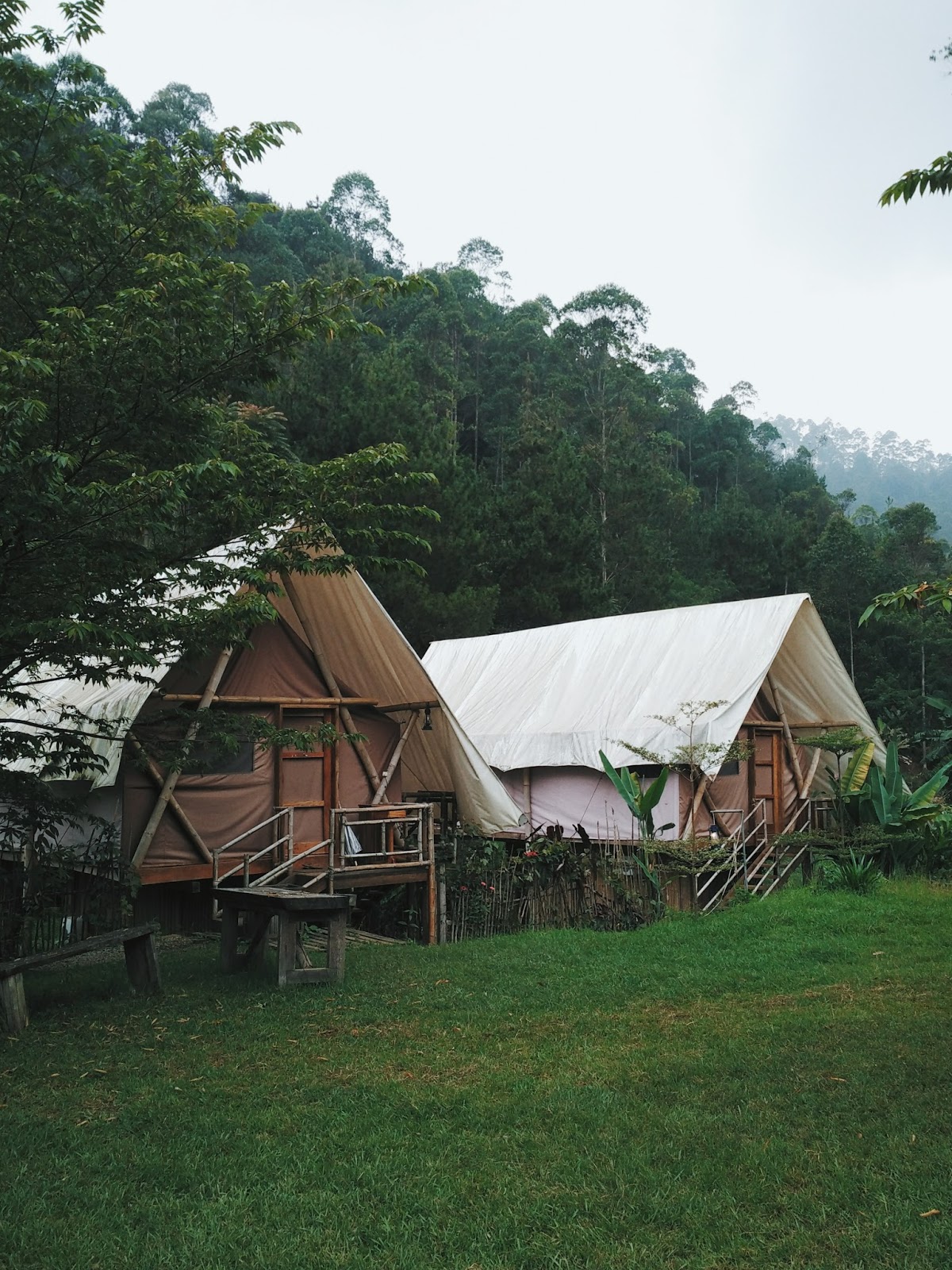 Arleendha: Glamping legok kondang lodge bandung