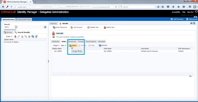 Oracle Fusion Applications The New Standard For Busniess Oracle Fusion Role Assignment To User