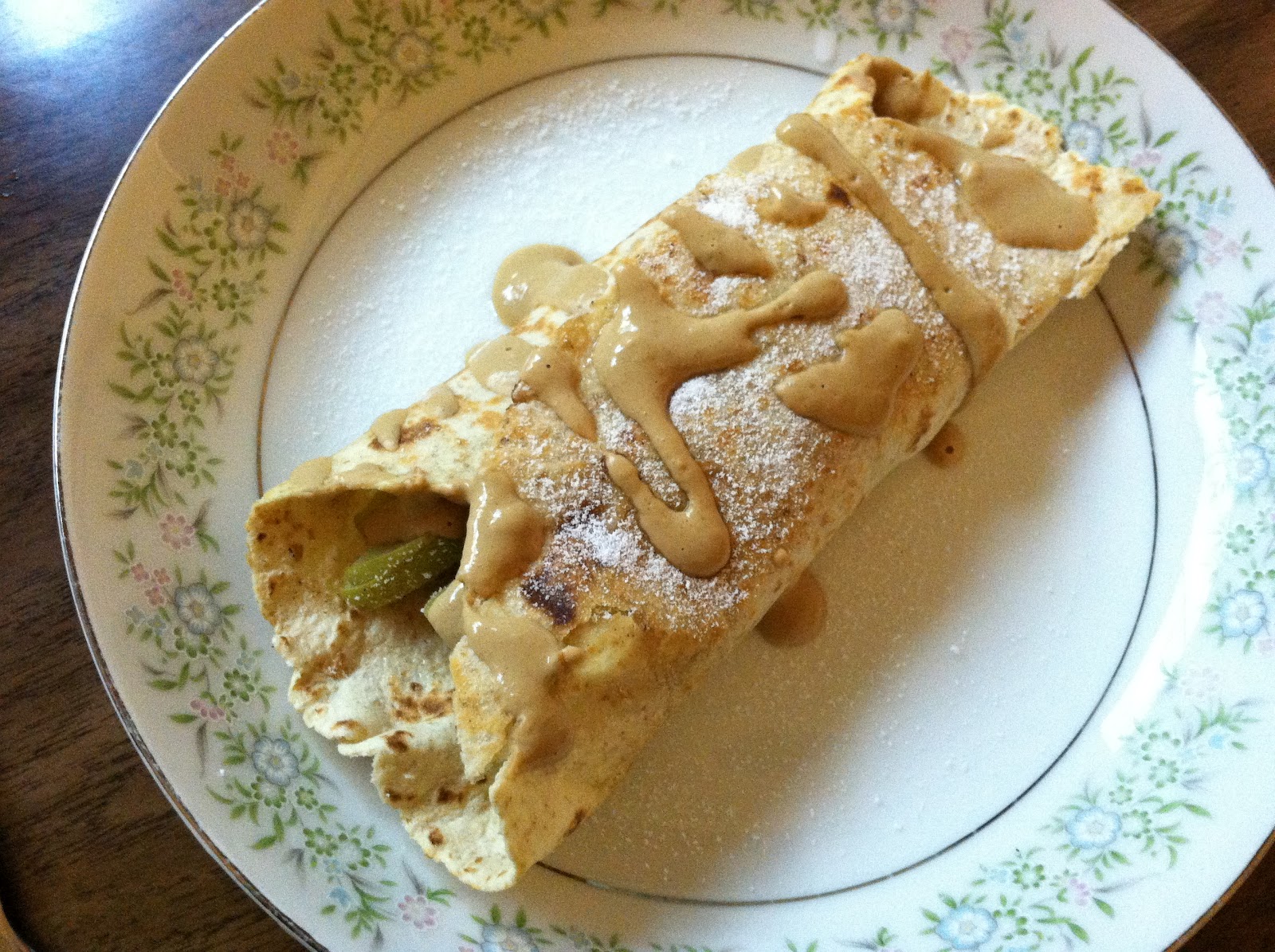 Julie Goes Healthy: WIAW: Healthier apple chimi cheesecake & epic wall sit