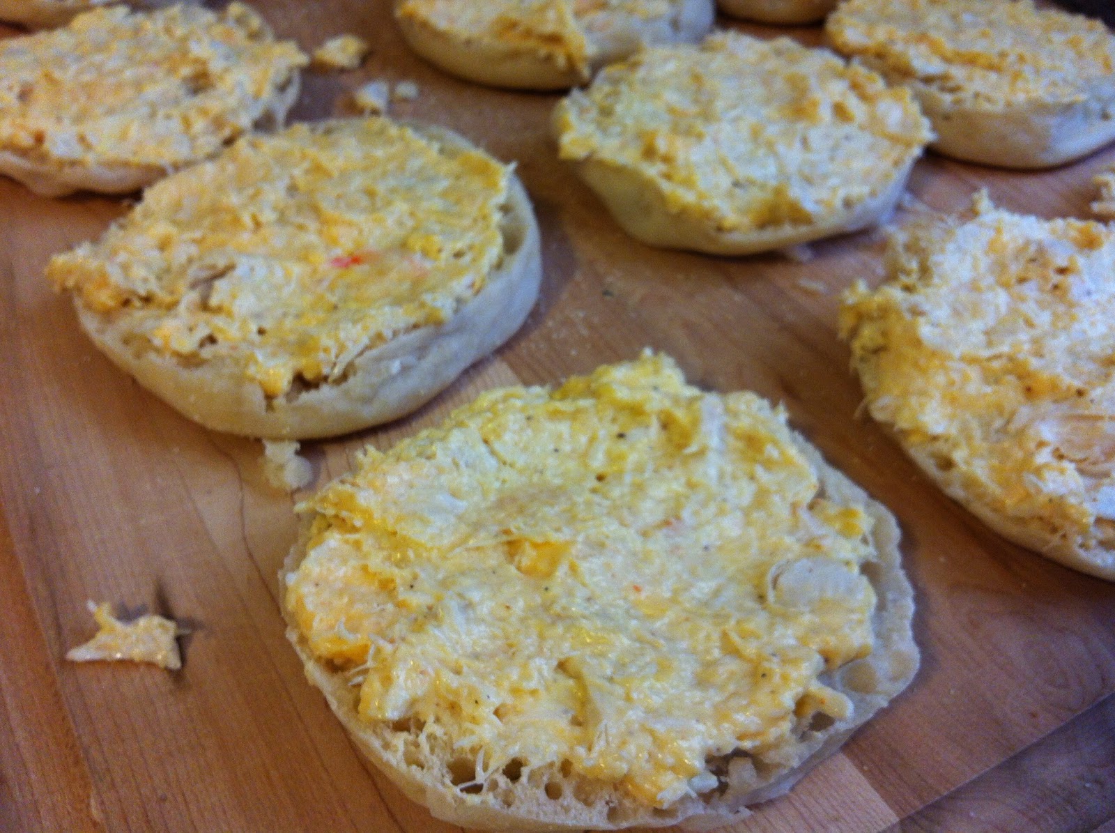 as good as bread: Family Recipes: Crab Toasts