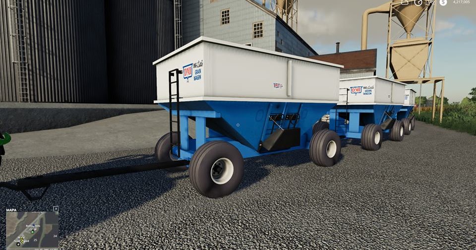 FS19 GRAVITY WAGON DMI400 V1.0 - FS 19 & 22 USA Mods Collection